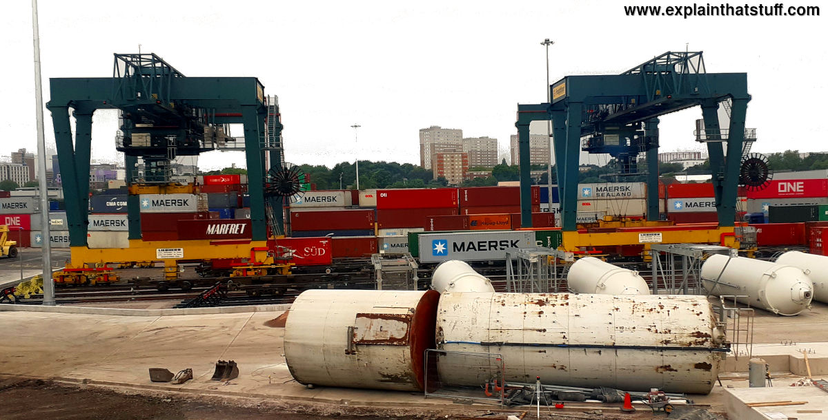 How do cranes work | Types of cranes - Explain that Stuff